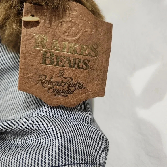 Applause | Toys | Robert Raikes Lionel Teddy Bear Conductor Wood Foot ...